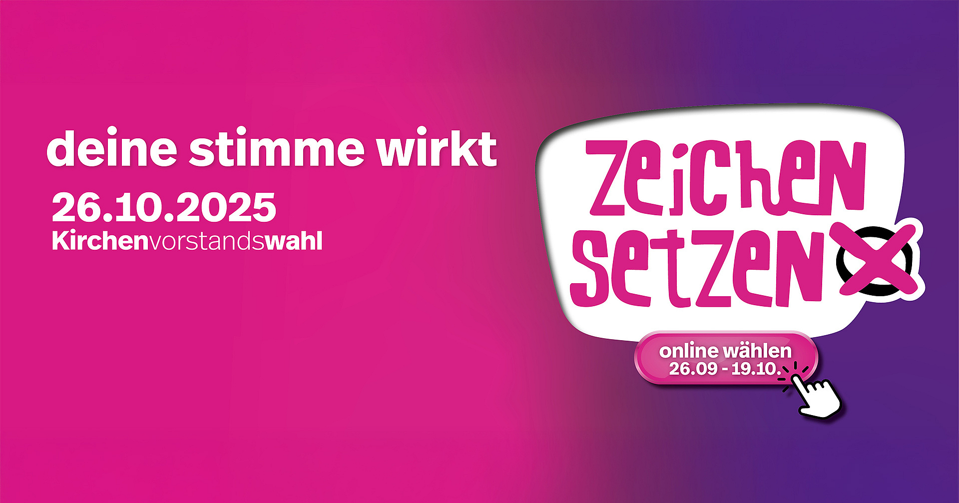 EKKW Website: Kirchenvorstandswahl 2025: Jetzt online oder vor Ort ...
