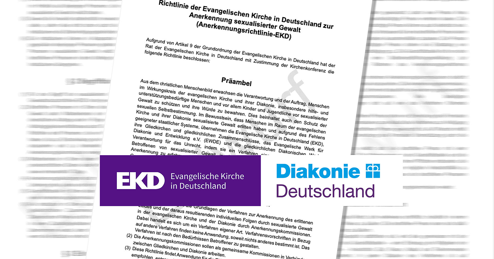 EKKW Website: EKD und Diakonie: Neue Anerkennungsrichtlinie für ...