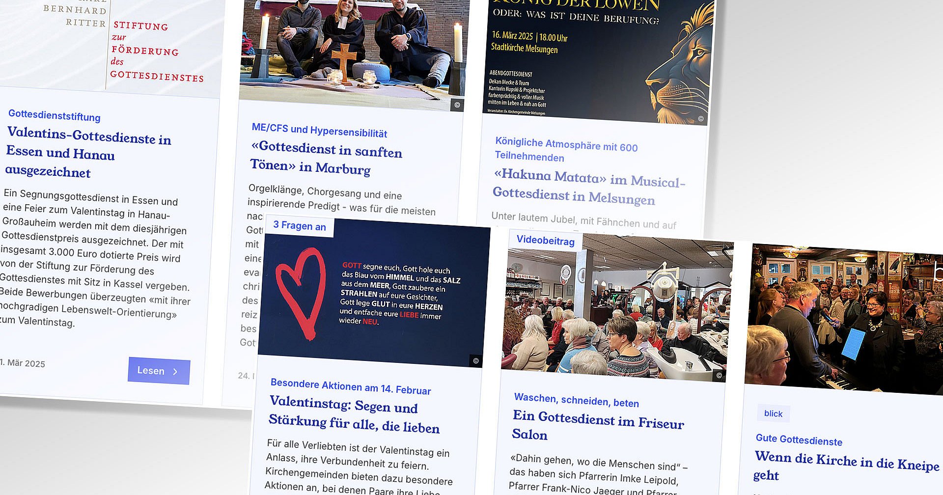 EKKW Website: Gottesdienste mit Popkultur: Kirche kreativ erleben