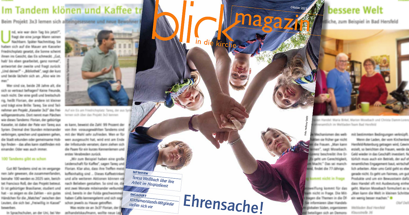 EKKW Website: Ehrensache: Das Magazin zum Ehrenamt in Kurhessen-Waldeck